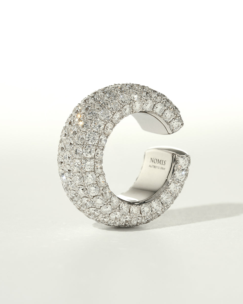 Tire Incru ear cuff/ ring – earcuff/ring in 18k Gold | NOMIS Jewelry